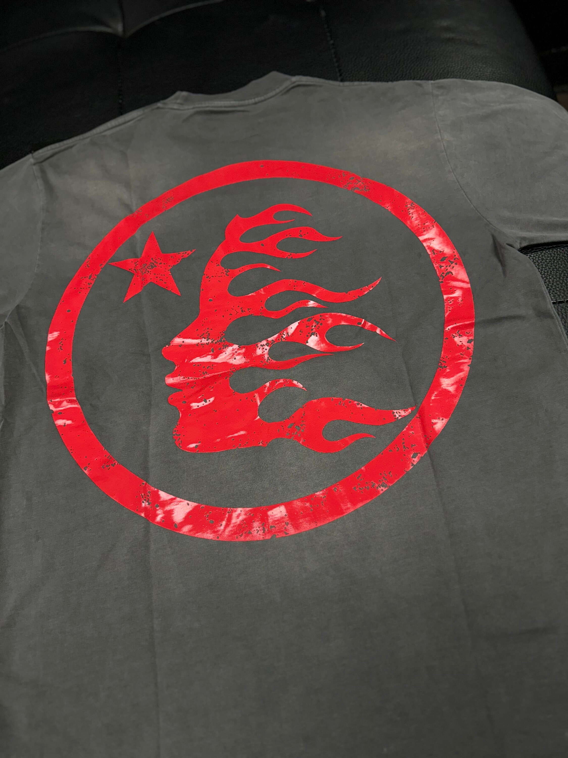 Hellstar Grey T Shirt - Etsy