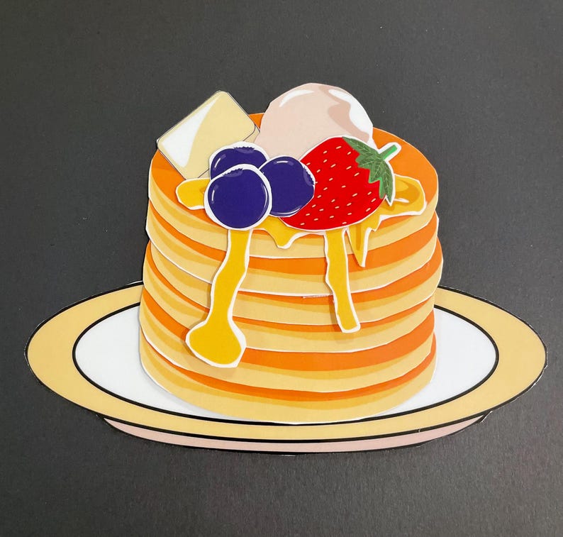 Pancake Counting Activity, Printable Count Activities, Numbers 1-10 ...