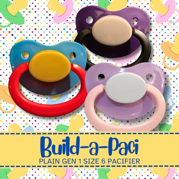 Deco Pacifier Adult - Etsy