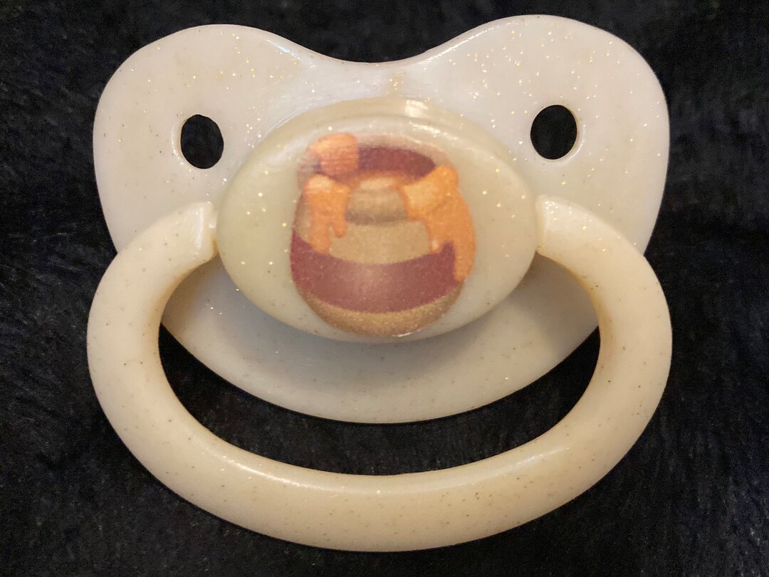 Honey Pot Adult Pacifier, Cottagecore Bee Little Space Gear - Etsy