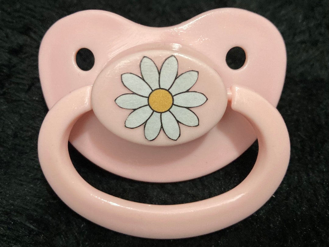 Daisy Adult Pacifier, Cottagecore Flower Little Space Gear - Etsy
