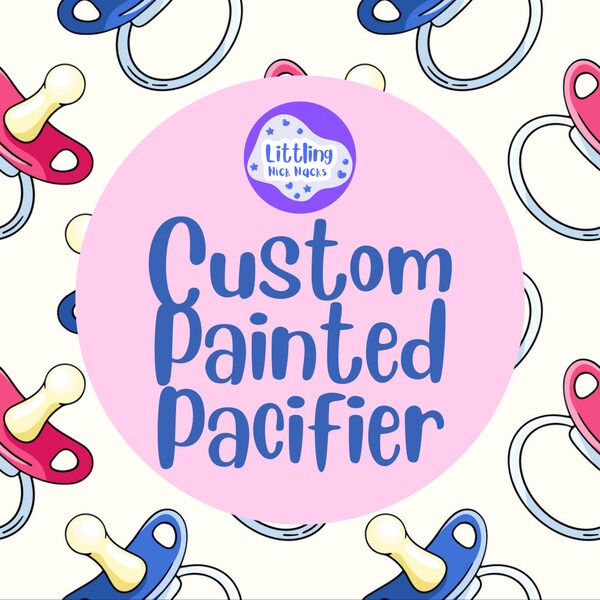 Adult Pacifier Custom - Etsy