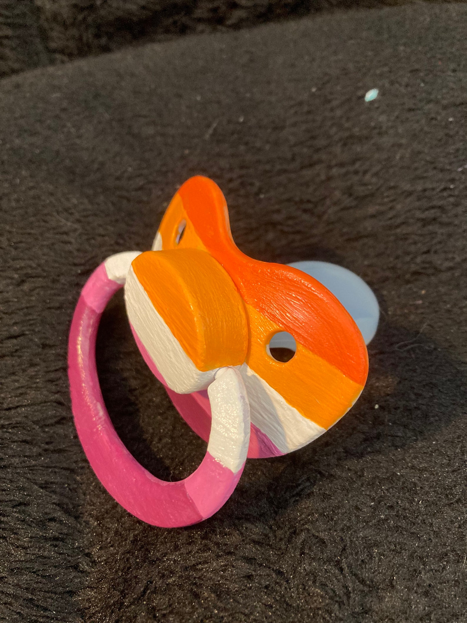 Lesbian Pride Flag Pacifier Agere Little Space | Etsy