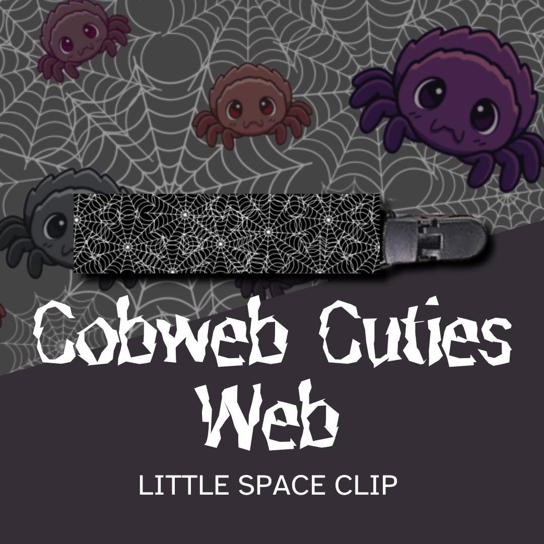 Cobweb Cuties Web Little Space Clip, Pacifier Clip, Little Space Gear ...