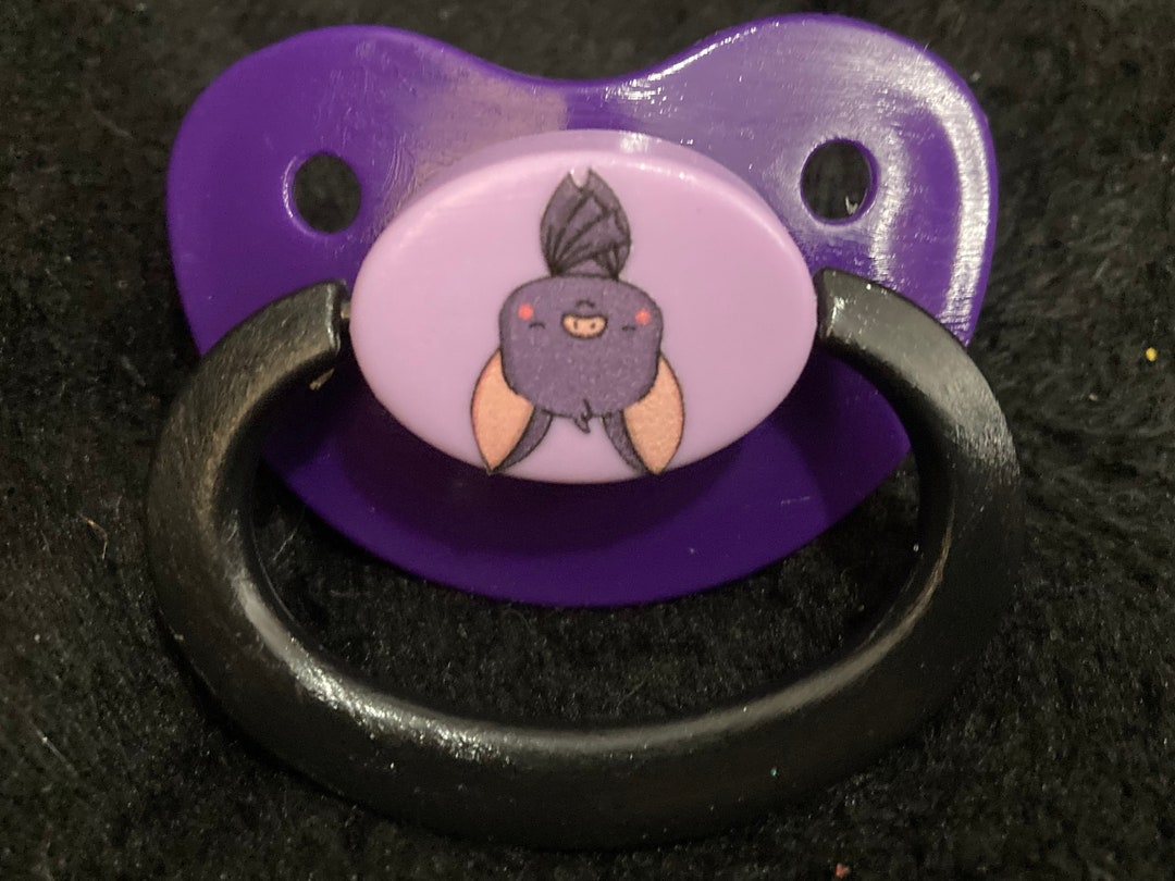 Hanging Bat Adult Pacifier Little Space Agere Gear - Etsy