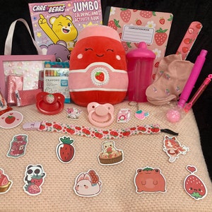 Strawberry Little Space Bundle, Agere Kit - Etsy