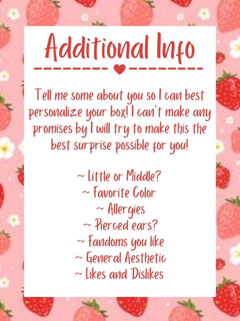 Strawberry Little Space Bundle Agere Kit - Etsy