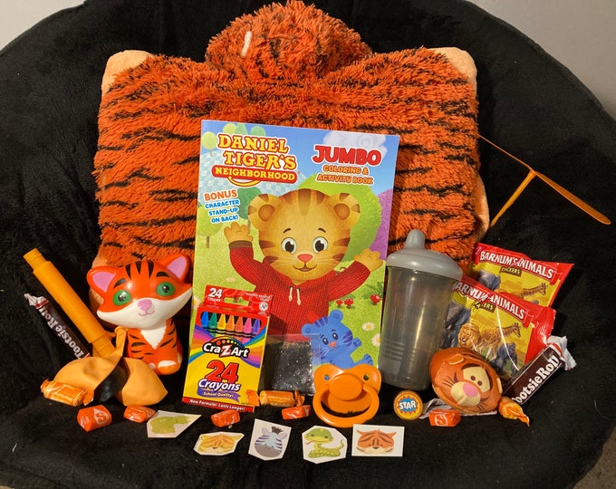 Tiger Little Space Box, Orange and Black Agere Kit - Etsy