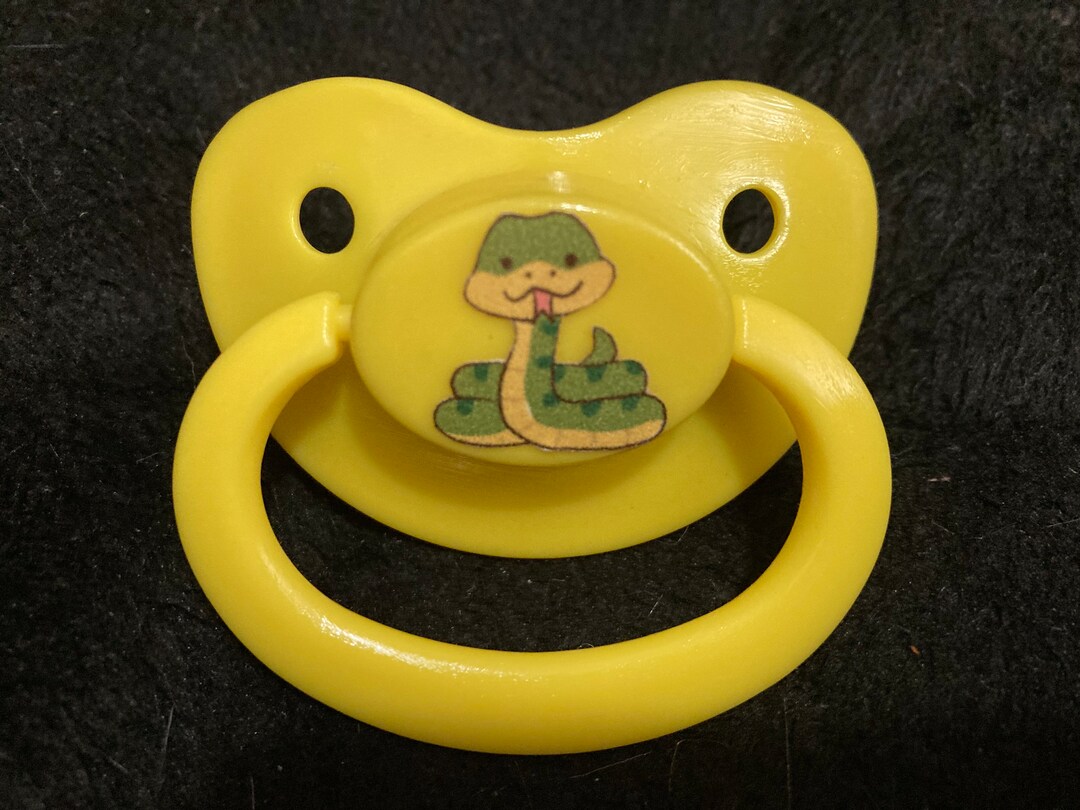 Snake Adult Pacifier Little Space Gear - Etsy