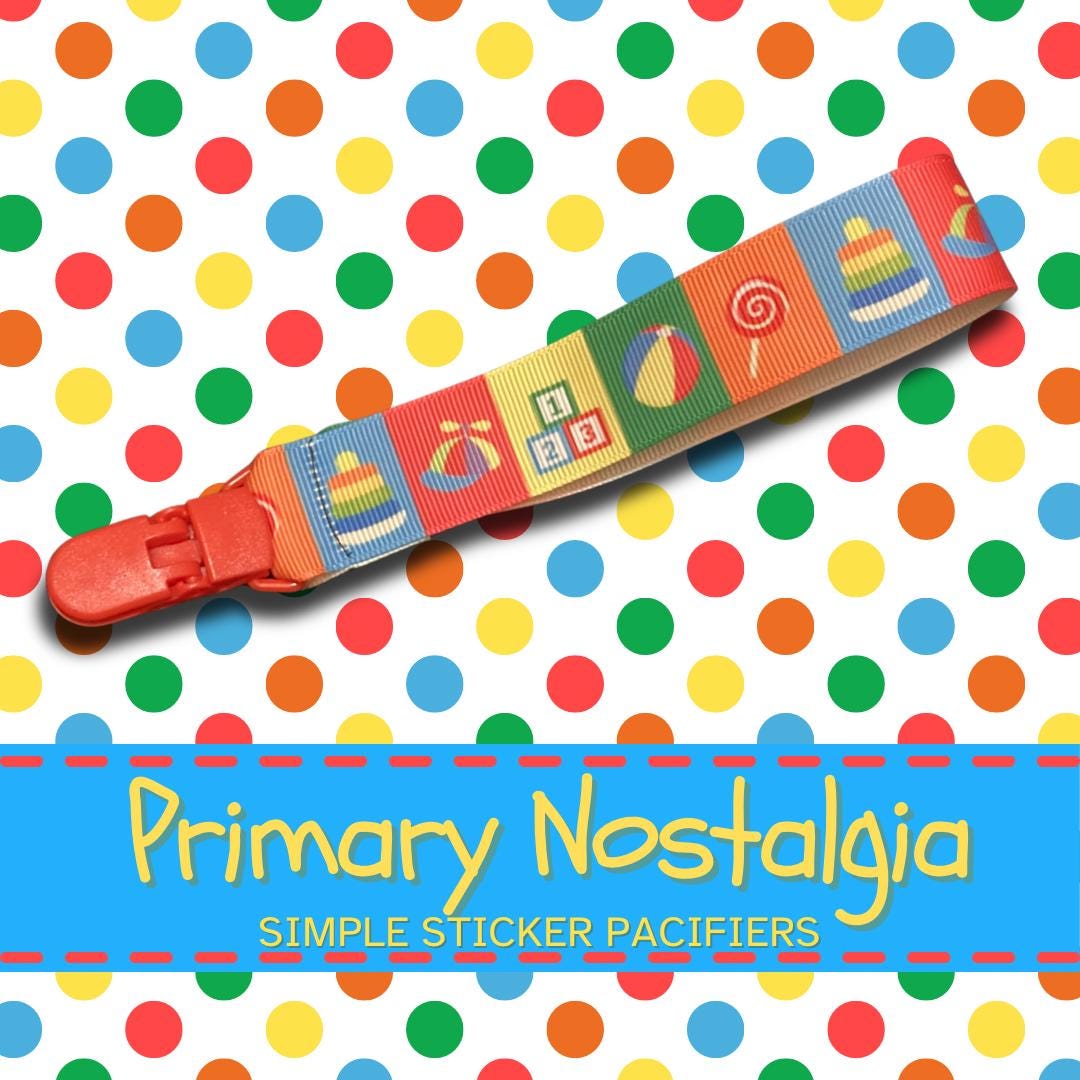 Primary Nostalgia Little Space Clip, Kidcore Little Space Clip - Etsy