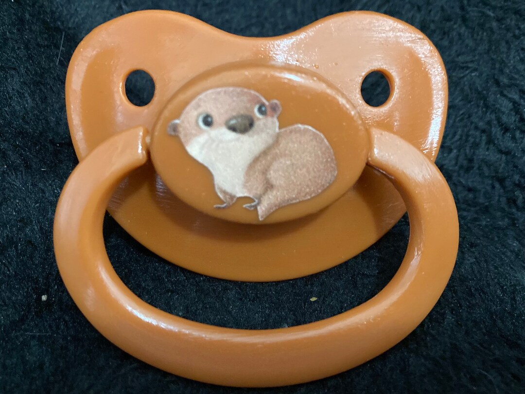 Adorable Otter Adult Pacifier, Little Space Gear - Etsy