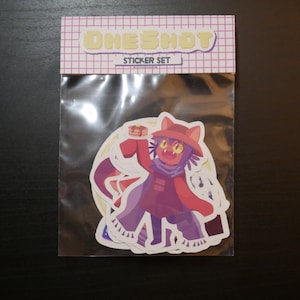 Oneshot Niko Sticker Set Sticker Set of 8 - Etsy