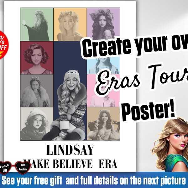 Custom Eras Tour Poster - Etsy