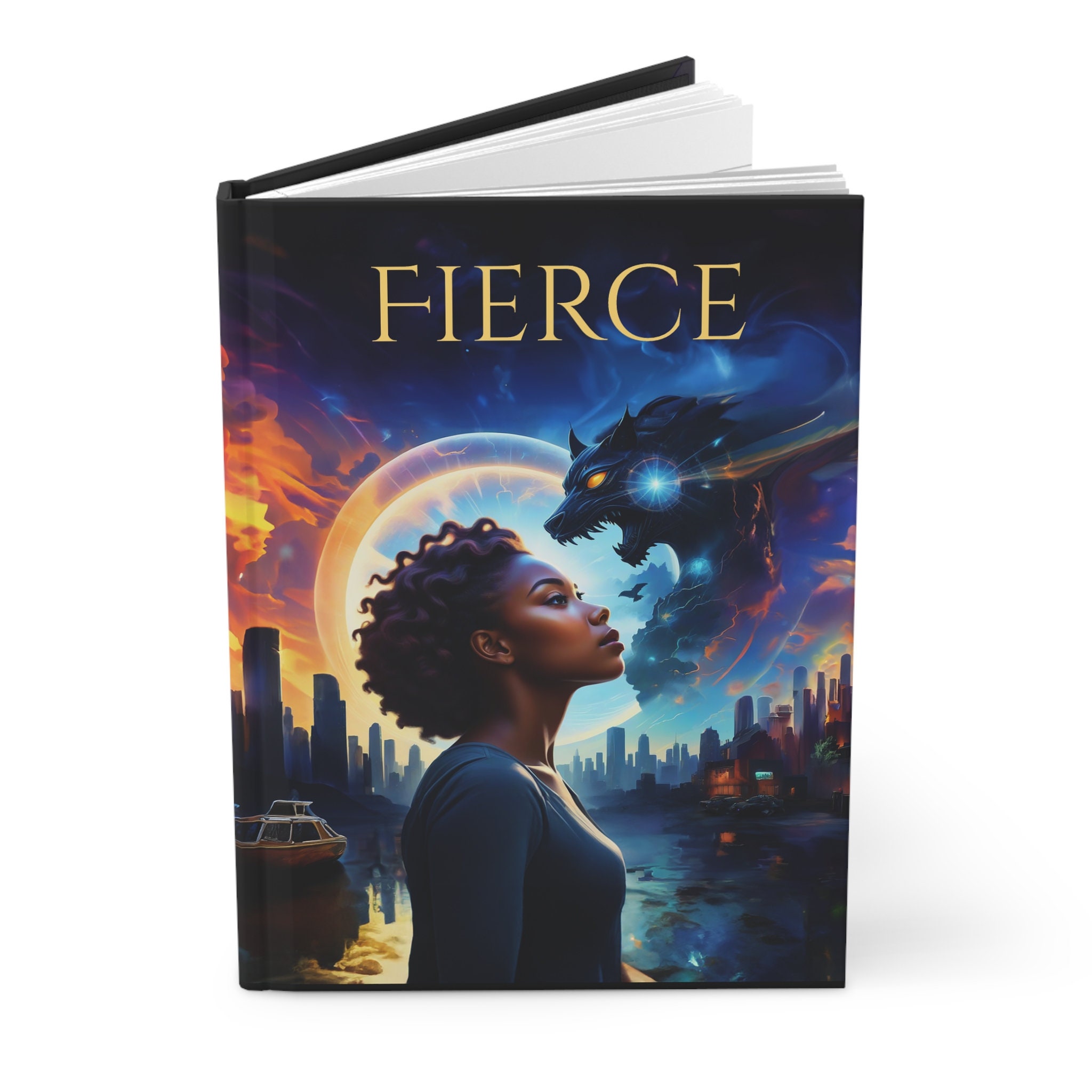 Unique Post-apocalyptic Heroine and Werewolf Urban Fantasy Art ...