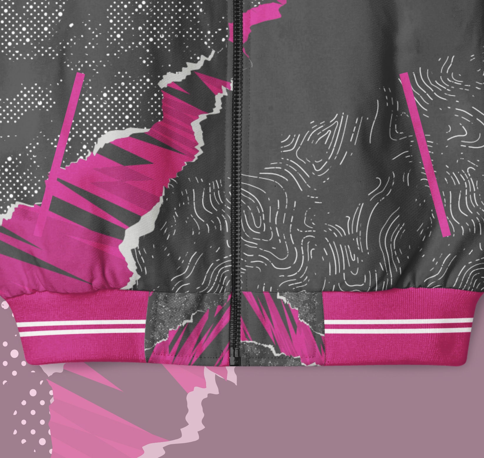 Personalized Custom Graphics Bomber Jacket Personalized Jacket Custom ...