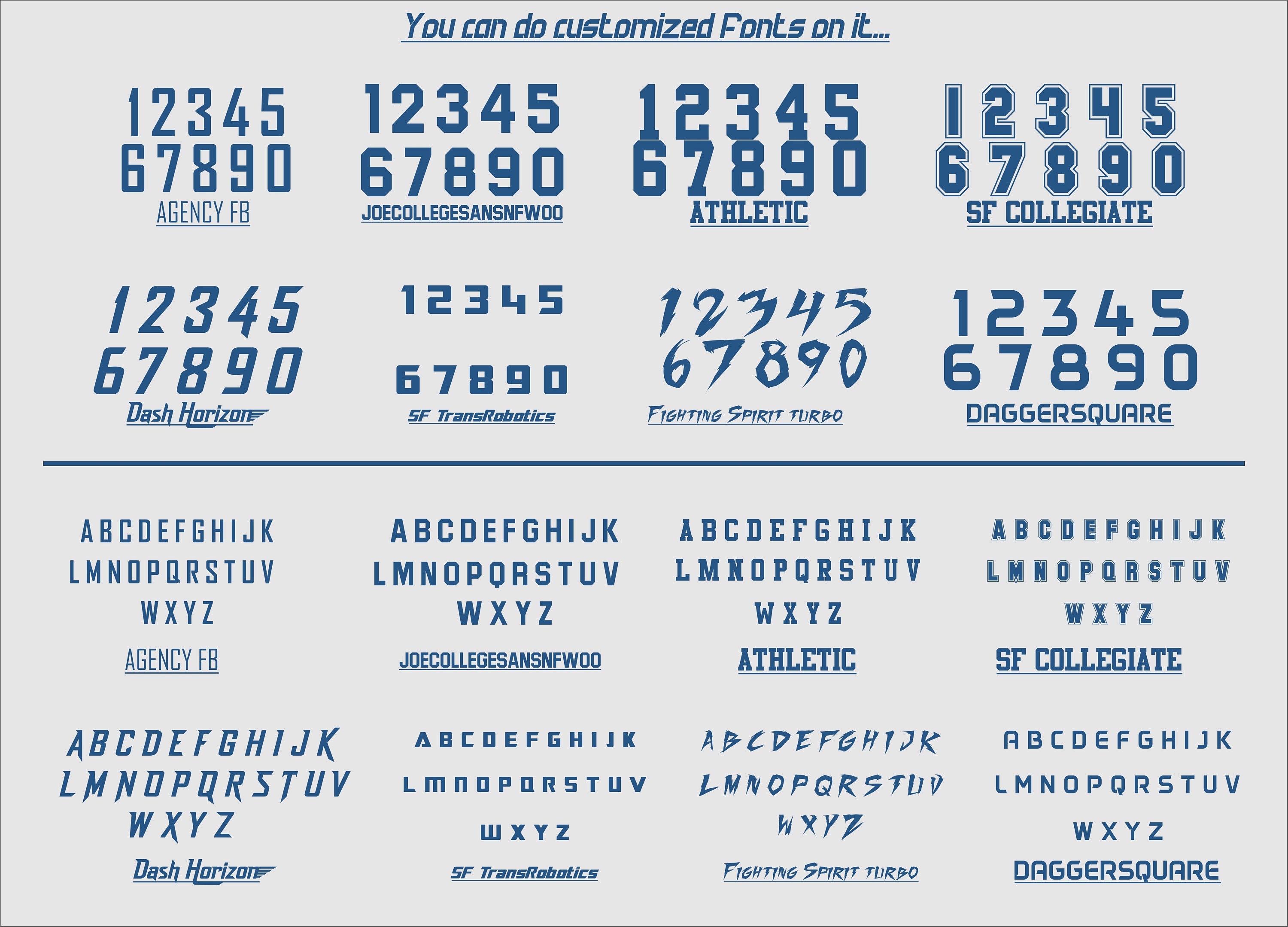 Customized American Football Uniform: Personalized Team Name & Number ...