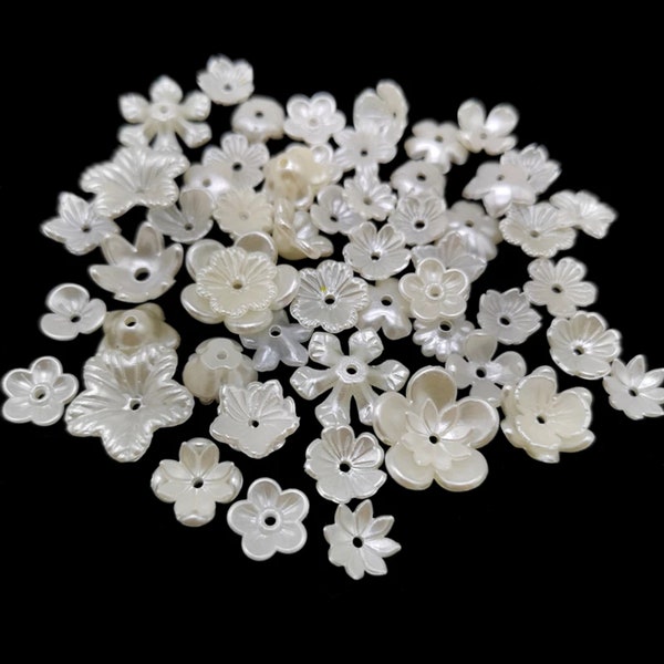 Acrylic Flower Beads - Etsy