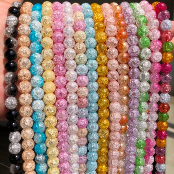 Cracked Beads - Etsy