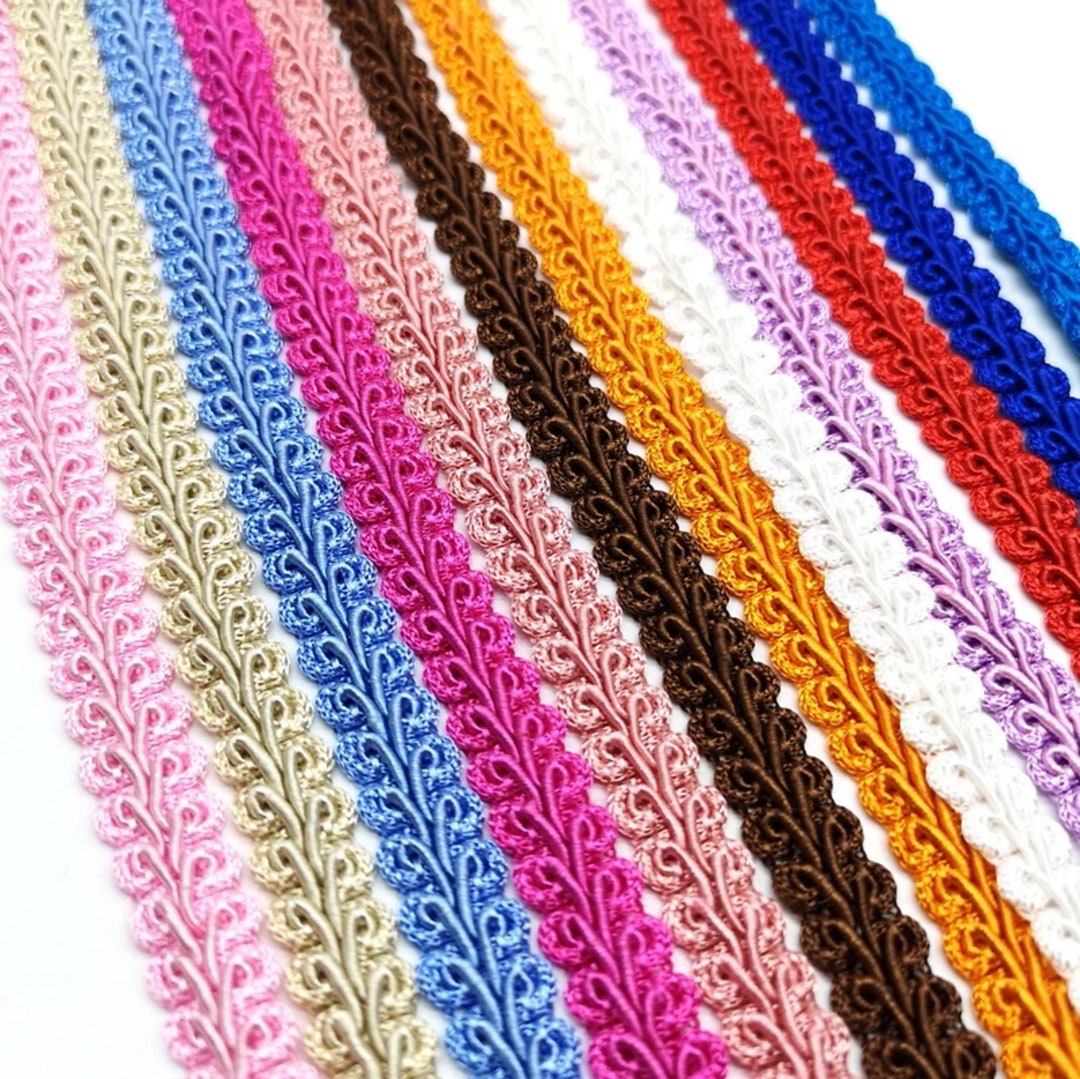 2 Yards Braided Trim Ribbon for Sewing Craft Accessories - Etsy