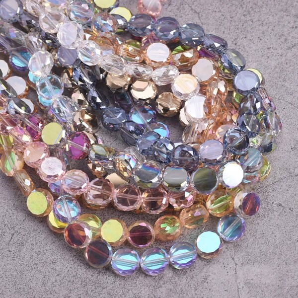 Flat Round Beads - Etsy
