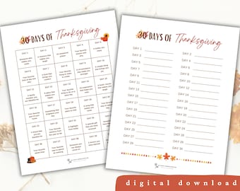 30 Days of Gratitude - Etsy