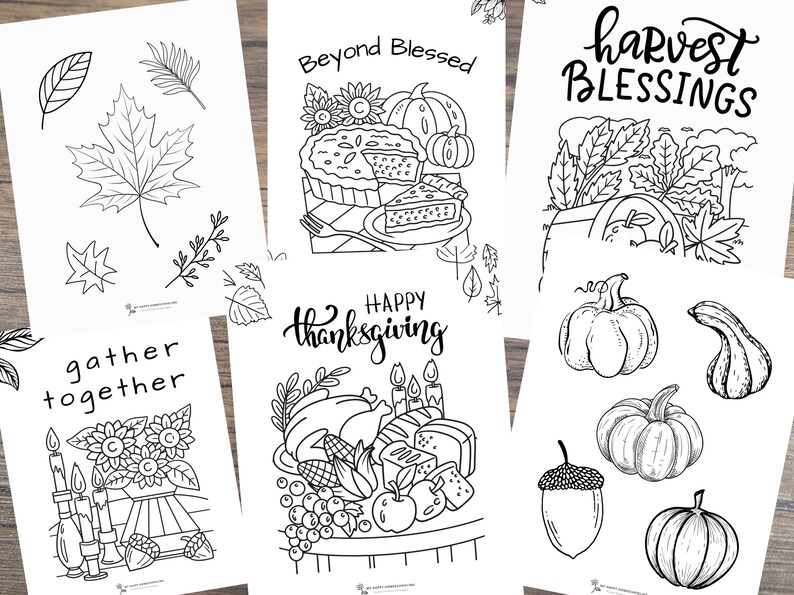 Thanksgiving Activity Book, Thanksgiving Printables, Printable ...