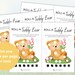 Roll-a-teddy Bear Dice Game, Spring Game Printable, Spring Printable ...