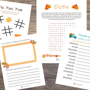 Thanksgiving Activity Book, Thanksgiving Printables, Printable ...