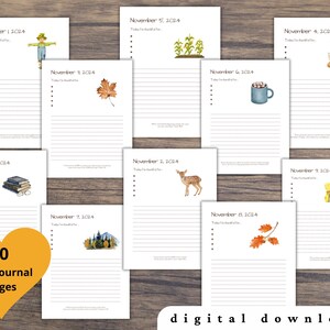 Gratitude Journal Printable for Kids, Thankfulness Journal, 30 Day ...