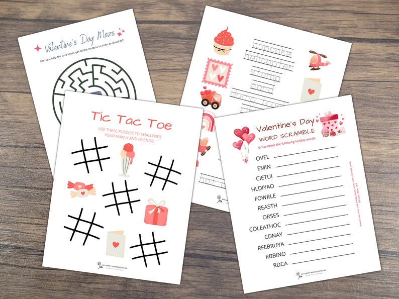 Valentine's Day Activity Pages, Valentine's Day Coloring Pages ...