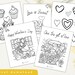 Valentine's Day Maze Collection, Valentine Maze Printable, Valentine's ...