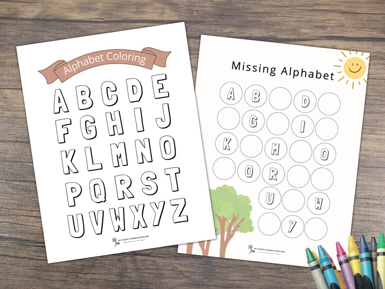Alphabet Worksheets, Kindergarten Workbook, Preschool Workbook ...