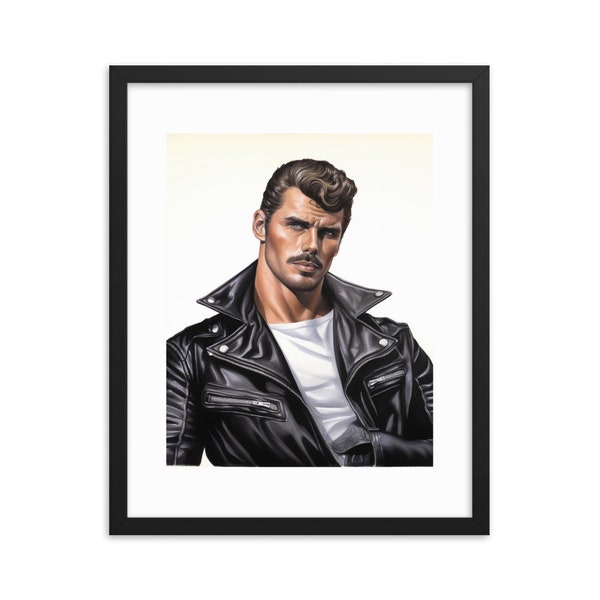 Tom of Finland Framed Art - Etsy