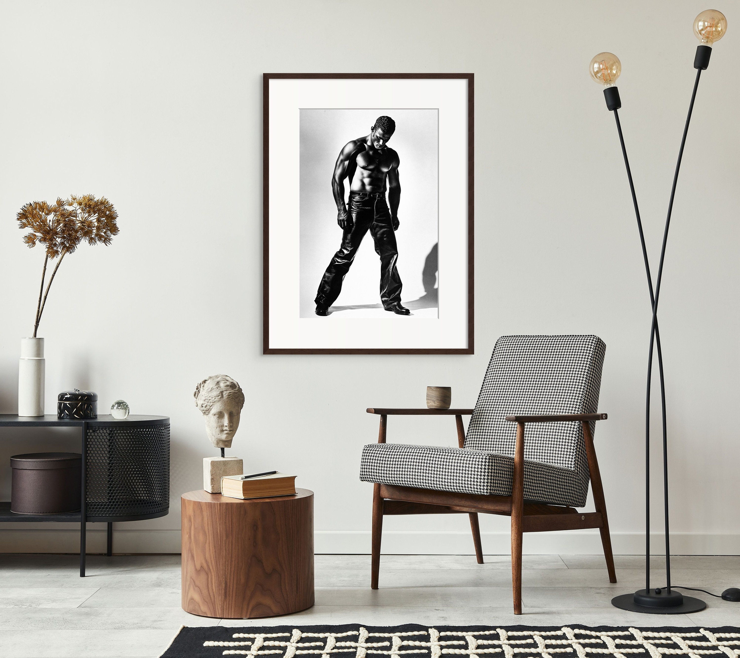 Leather Adonis Unframed Fine Art Male Photography Print Homage to Tom ...