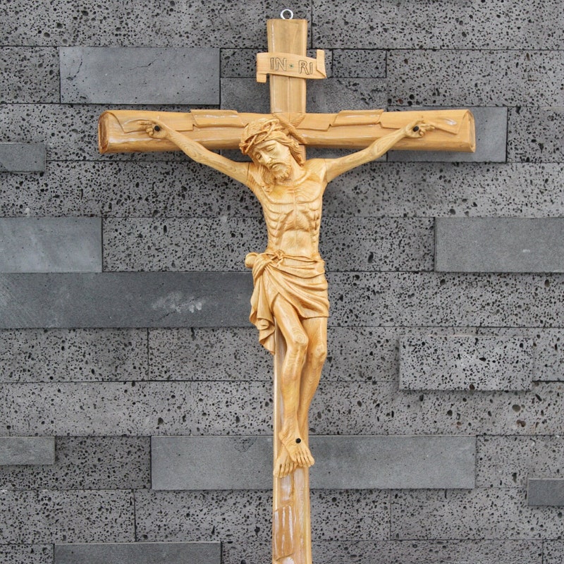 Large Wall Crucifix - Etsy