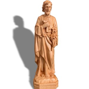 Saint Joseph and Blessed Holy Mother Mary Set Figurine for Desks ...