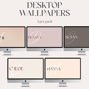 MacBook Custom Wallpapers, Bundle of 5 Gradient Wallpapers, Gradient ...
