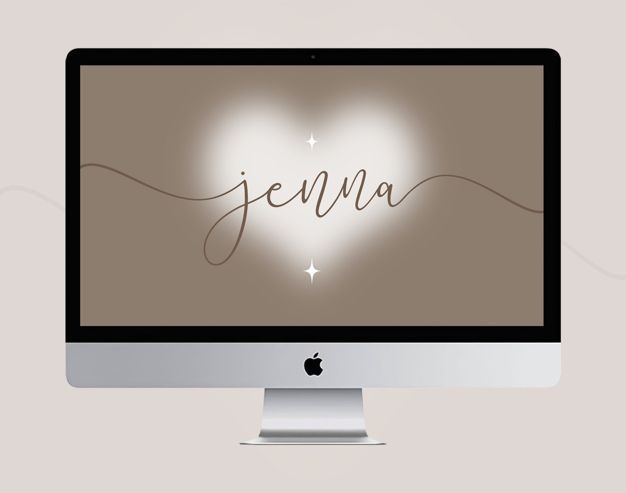 MacBook Custom Wallpapers, Bundle of 5 Neutral Wallpapers, Beige Theme ...