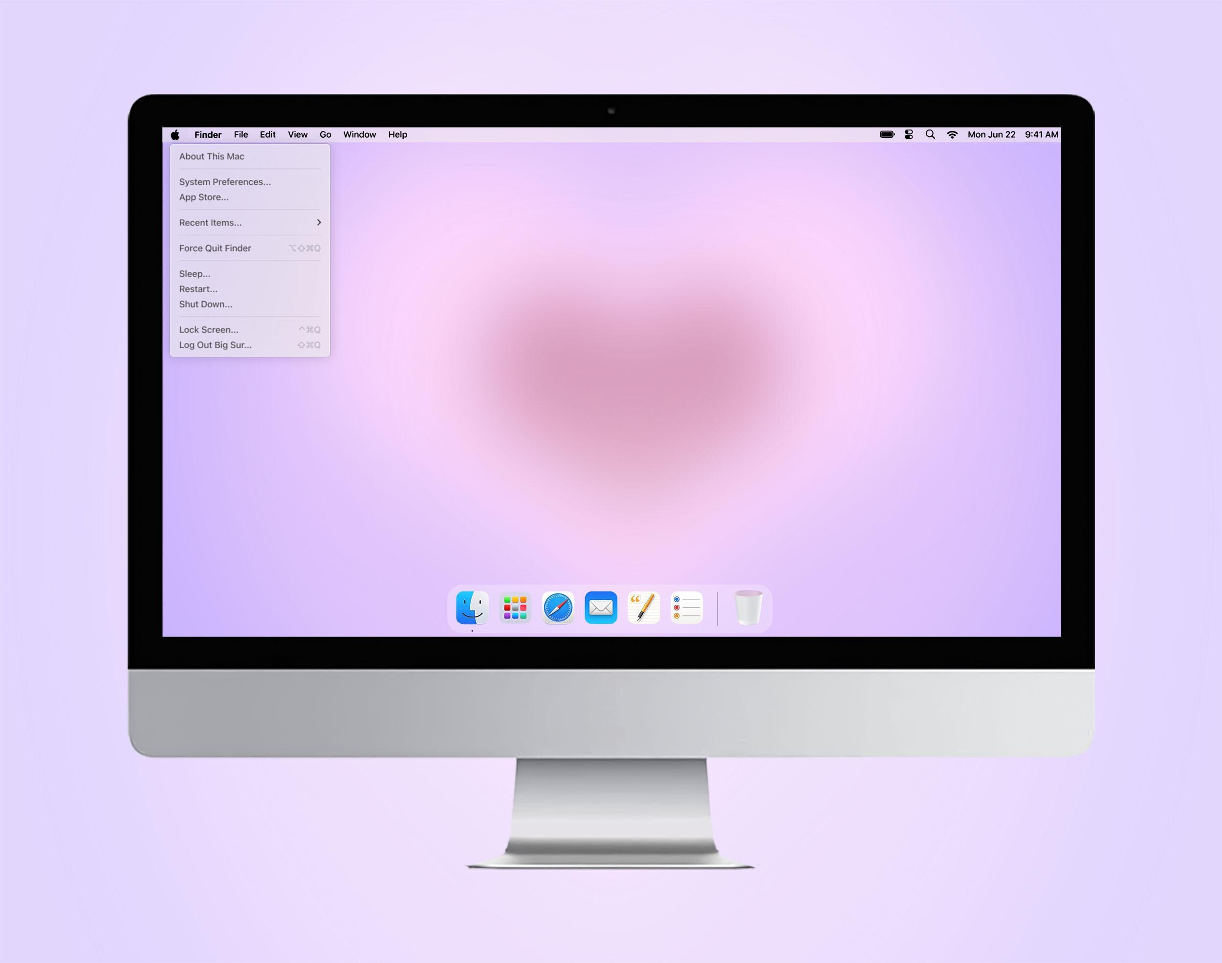 MacBook Aura Wallpapers, Bundle of 5 Hearts Wallpapers, Gradient Cute ...