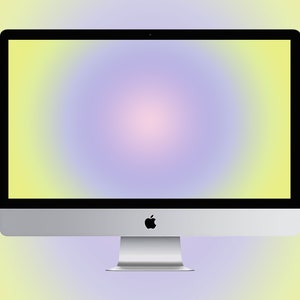 MacBook Aura Wallpapers, Set of 5 Gradient Wallpaper, Gradient Theme ...