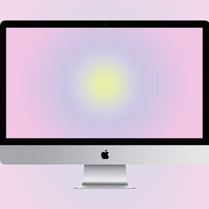 MacBook Aura Wallpapers, Set of 5 Gradient Wallpaper, Gradient Theme ...