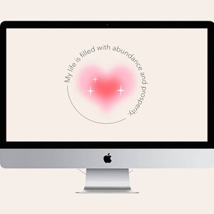 MacBook Aura Wallpapers, Bundle of 5 Gradient Wallpapers, Affirmations ...