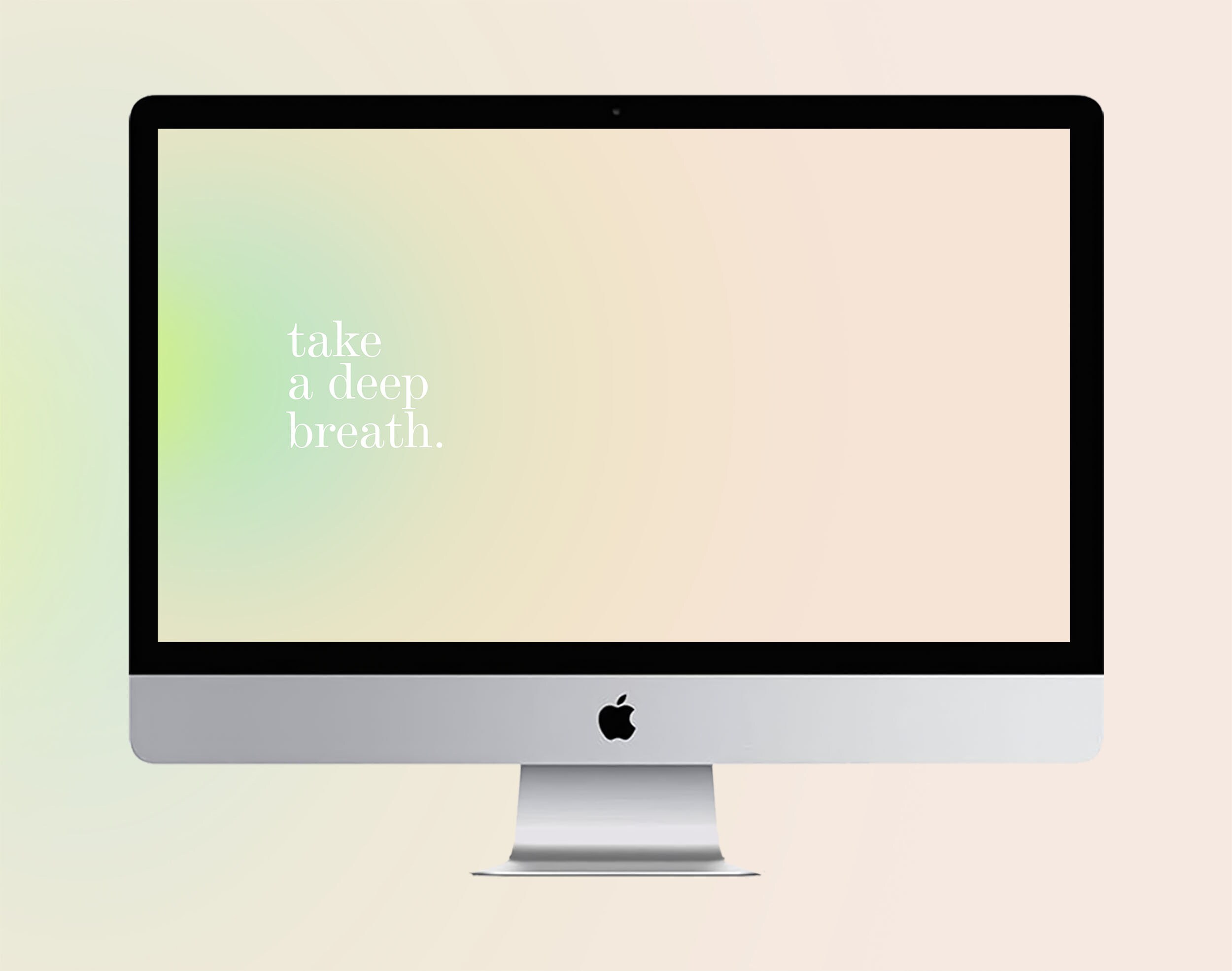 MacBook Aura Wallpapers, Bundle of 5 Gradient Wallpapers, Affirmation ...