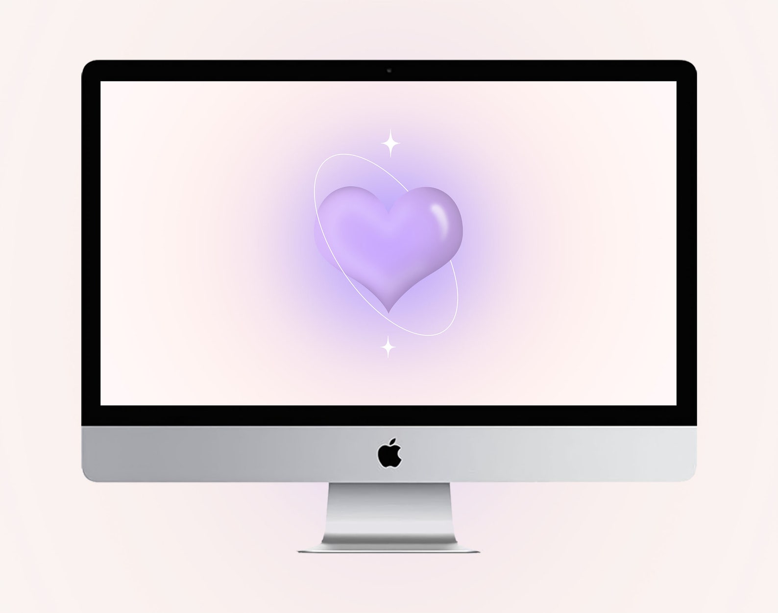 MacBook Crystal Hearts Wallpapers, Bundle of 5 Gradient Wallpapers ...