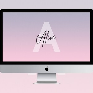 MacBook Custom Wallpapers, Bundle of 5 Gradient Wallpapers, Gradient ...
