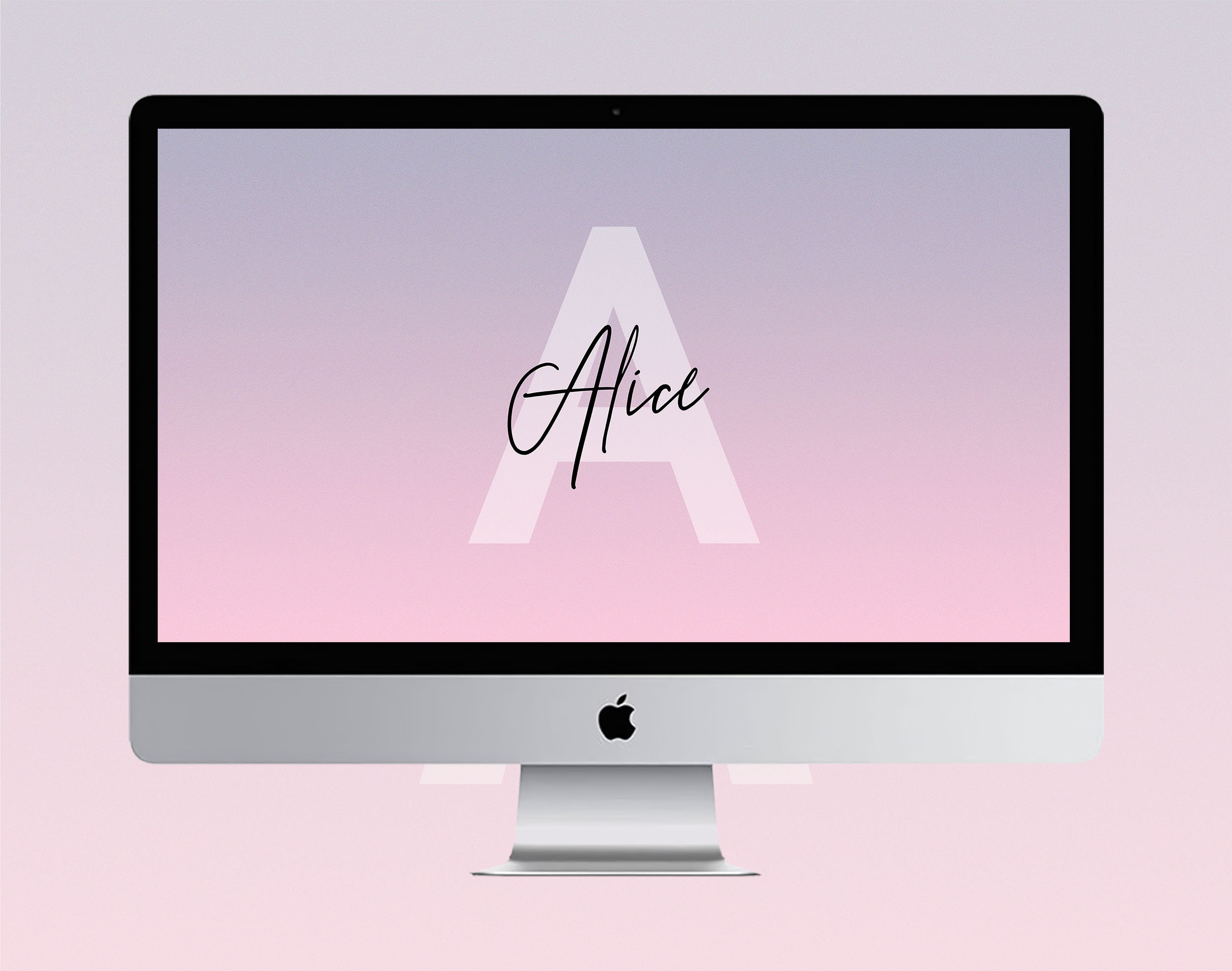 MacBook Custom Wallpapers, Bundle of 5 Gradient Wallpapers, Gradient ...