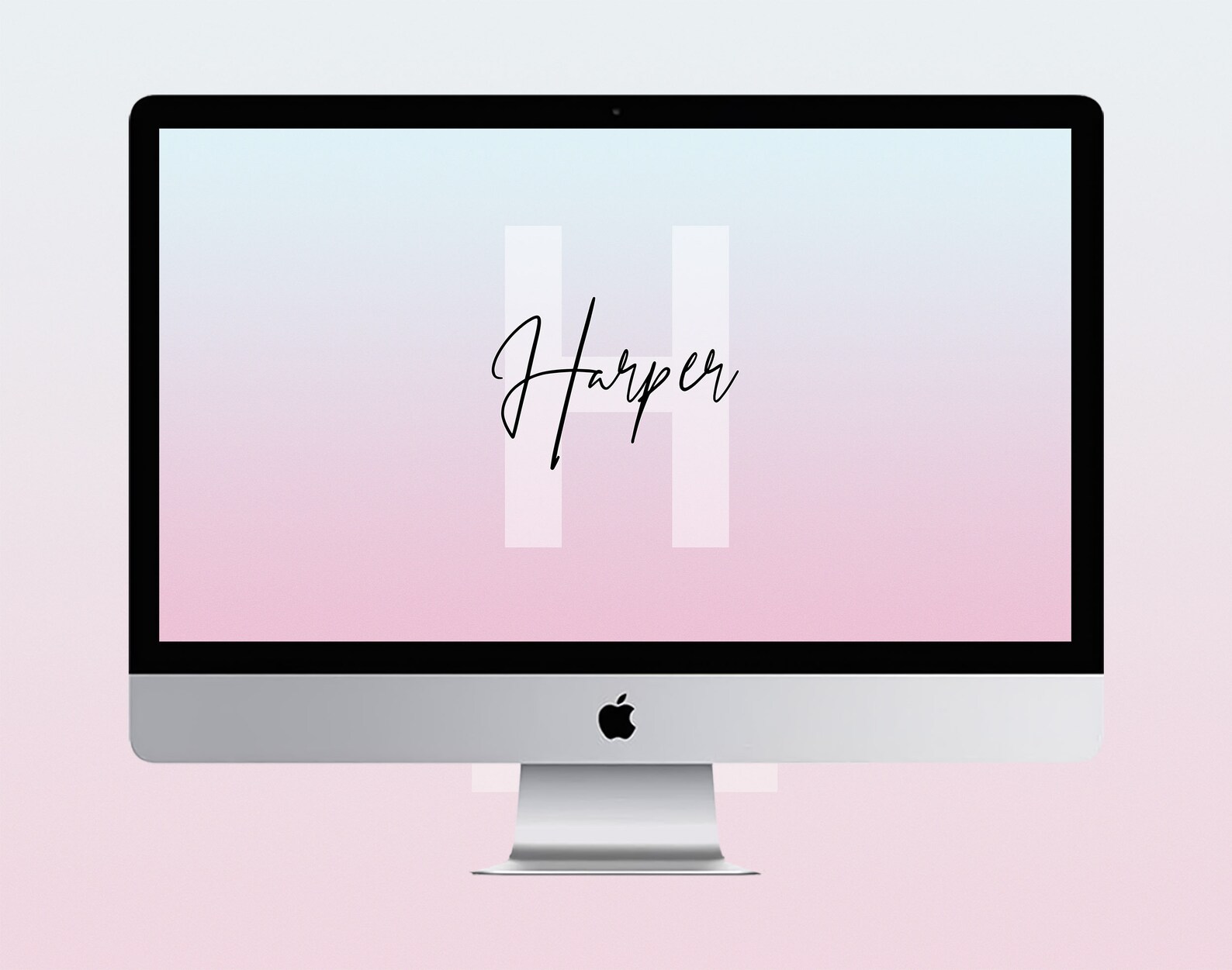 MacBook Custom Wallpapers, Bundle of 5 Gradient Wallpapers, Gradient ...