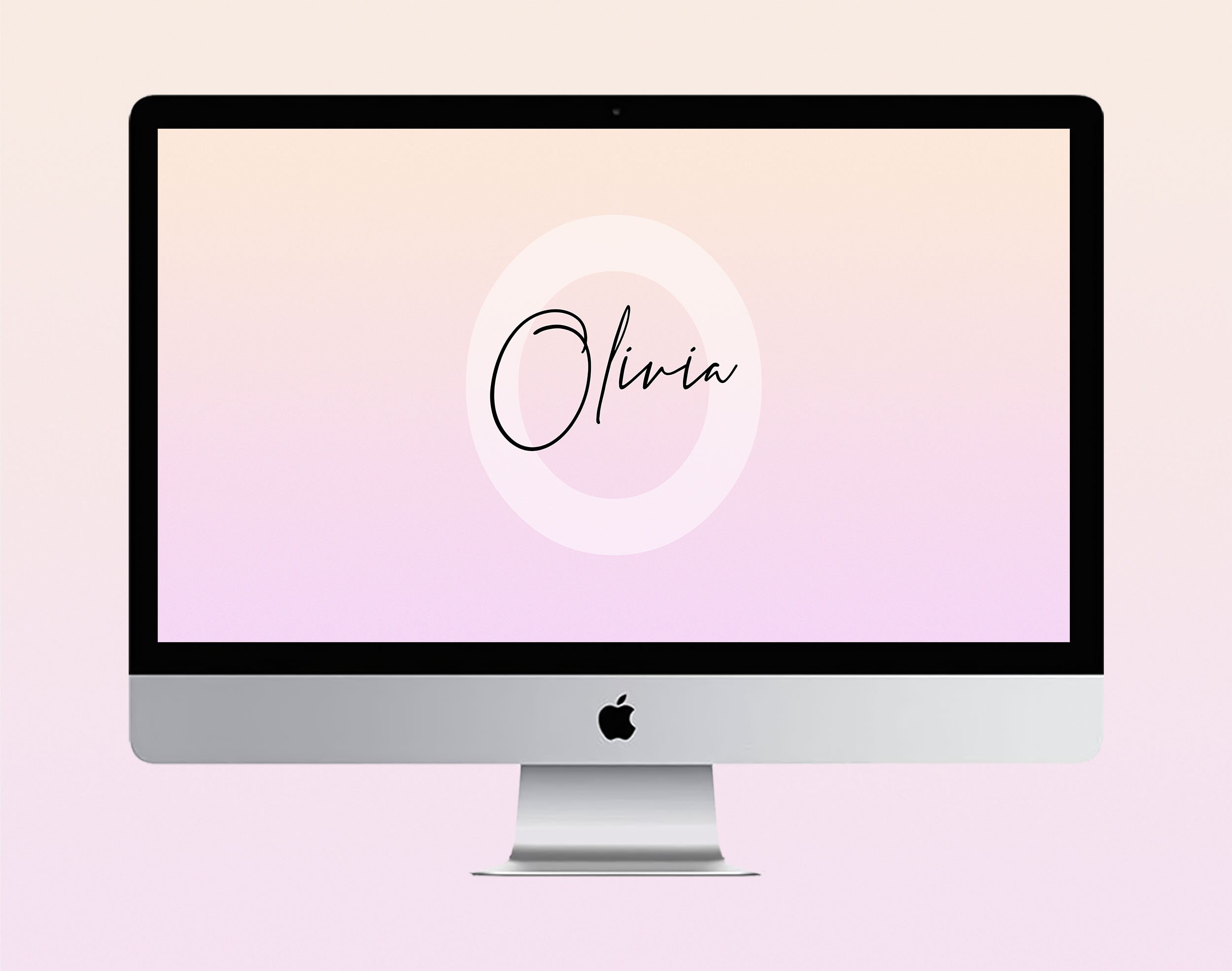 MacBook Custom Wallpapers, Bundle of 5 Gradient Wallpapers, Gradient ...