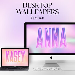 MacBook Gradient Wallpapers, Bundle of 5 Gradient Wallpapers, Gradient ...
