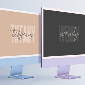 MacBook Custom Wallpapers, Bundle of 5 Gradient Wallpapers, Gradient ...